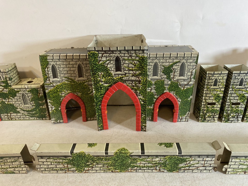 rare Marx Prince Valiant Castle Fort Vintage Playset orig box 62S13 | eBay