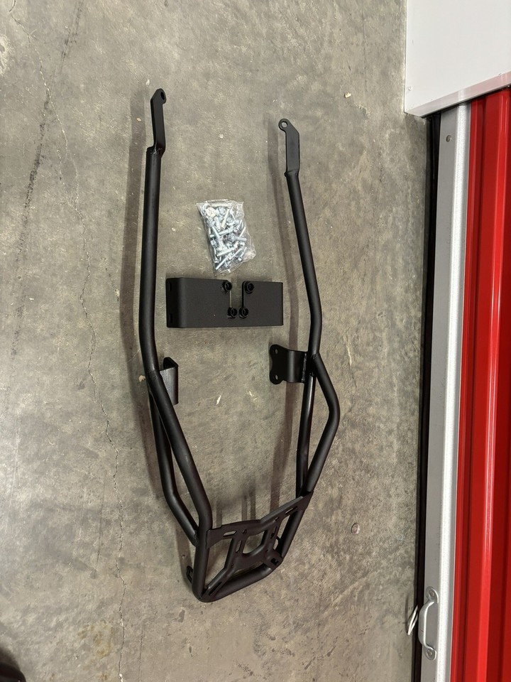 Kawasaki Z400 Ninja 400 Luggage Rack | ANY YEAR | Black | Metal | Heavy ...