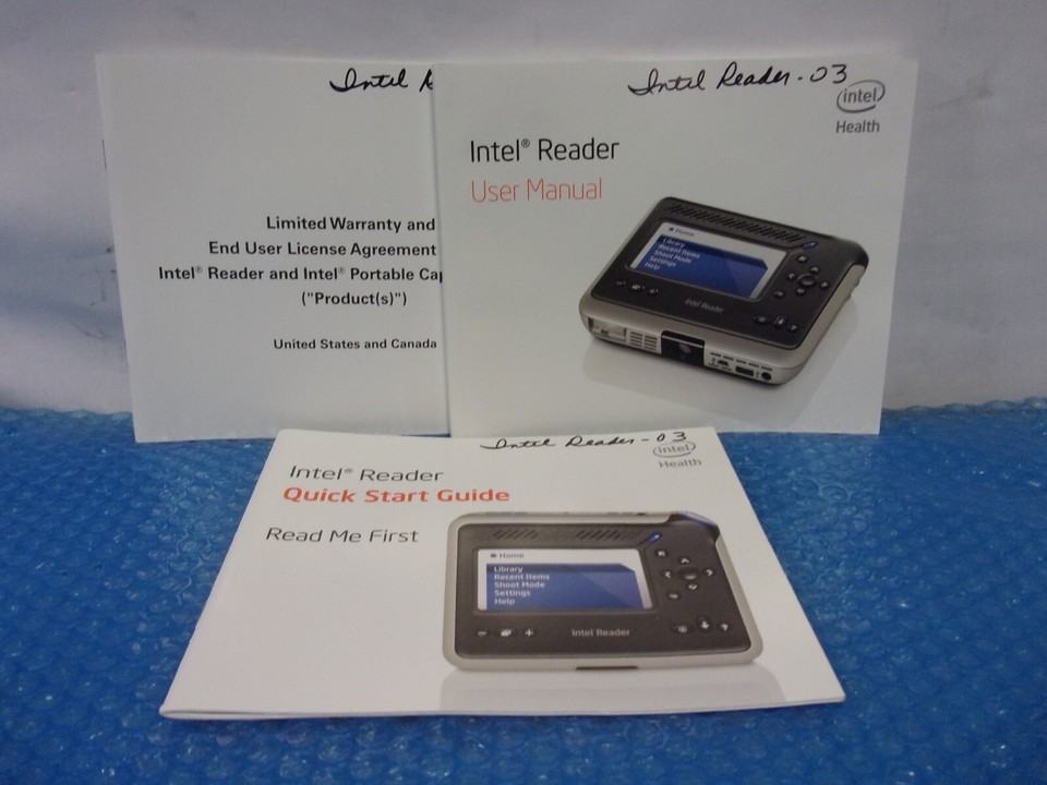 Intel Health Reader R1IAT11 Text to Voice Reader | eBay