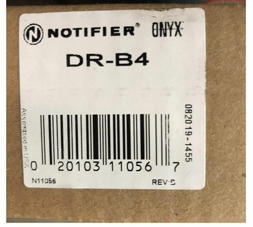 (NEW) NOTIFIER DR-B4 DOOR ASSEMBLY, LEXAN WINDOW, TWO TIERS, BLACK | eBay
