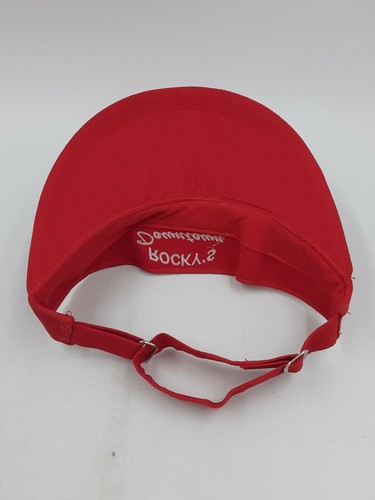 ROCKY'S DOWNTOWN Retro Vintage Visor Cap Clerk Cashier Vendor OSFM | eBay