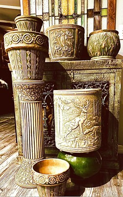 ENTIRE Collection of RARE Robinson Ransbottom Antique 1920s Brushware ...