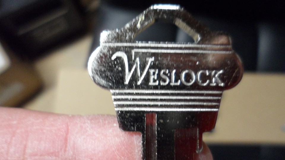 Weslock original 5 pin key blanks #12344 - Lot of 5 WK2 keyway | eBay