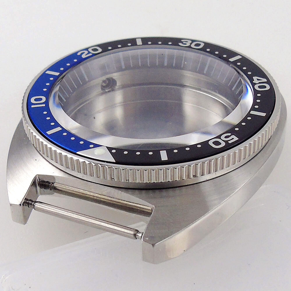 41mm Bow Sapphire Glass Watch Case 4.1 o'clock crown Fit NH34 NH35 NH36 ...