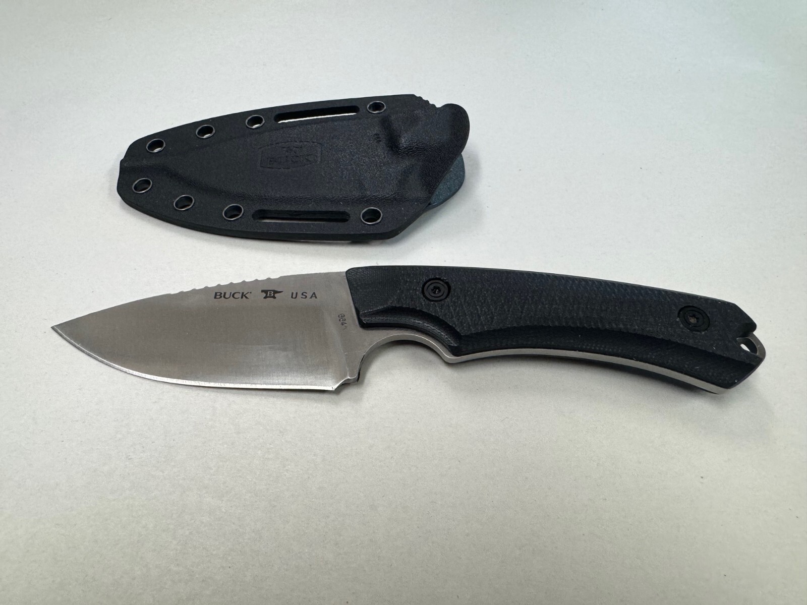 Buck 664 Alpha Hunter Elite Fixed Blade Hunting Knife MagnaCut Steel ...