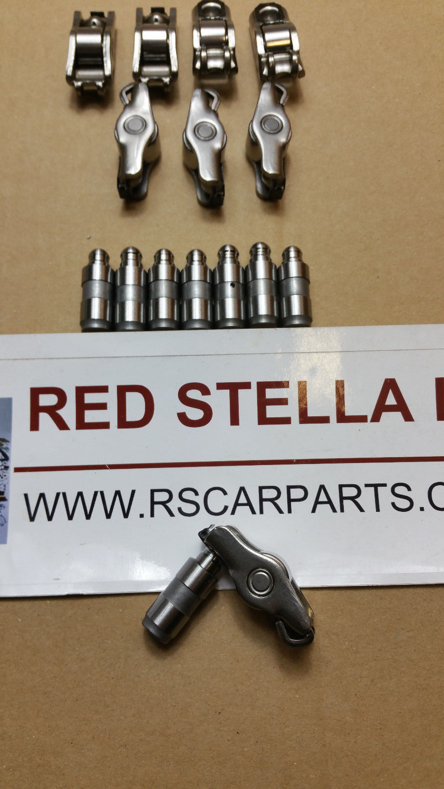 8X ROCKER ARMS AND HYDRAULIC LIFTERS CITROEN RELAY PEUGEOT BOXER 2.2 ...