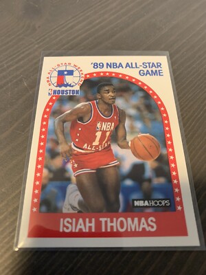 1989-90 Hoops Isiah Thomas All Star#177 Detroit Pistons | eBay
