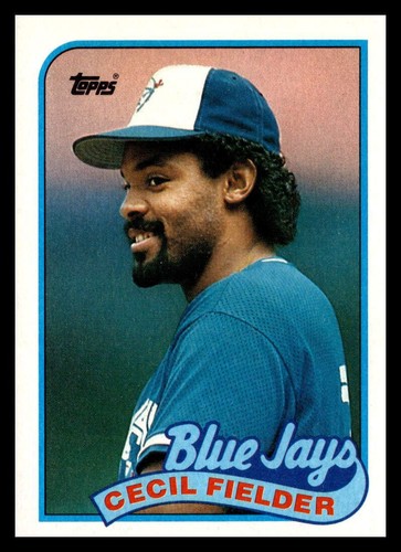 1989 Topps #541 Cecil Fielder Toronto Blue Jays Baseball Card | eBay