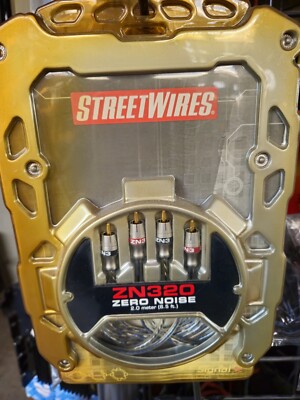 Streetwires ZN320 Zero Noise RCA Audio Interconnects 6.5FT | eBay