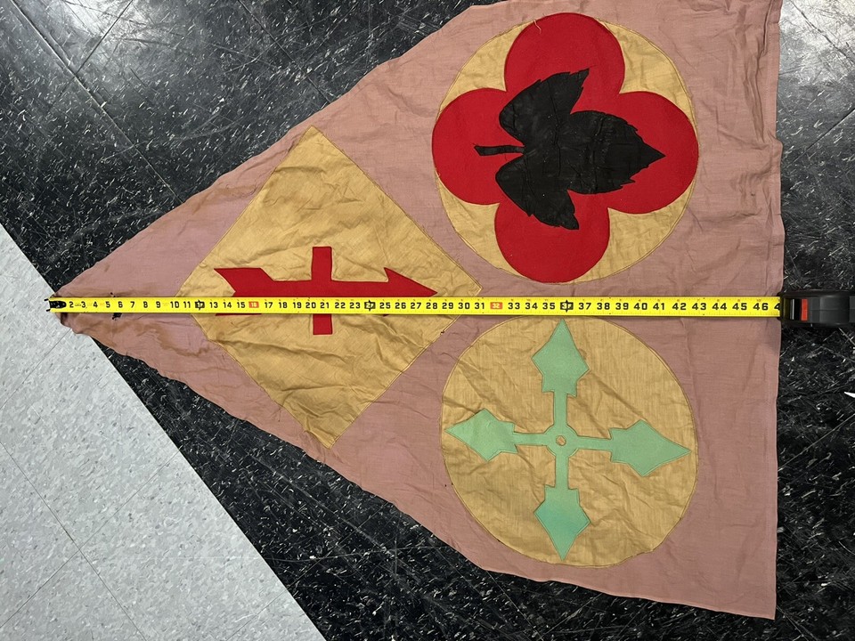 WWI US Home Front 4th 32nd 43rd Division Flag | eBay