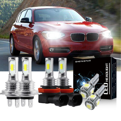For Bmw 1 Series F20 F21 - 6000K LED Xenon HID Low/Fog/Side HeadlightS ...