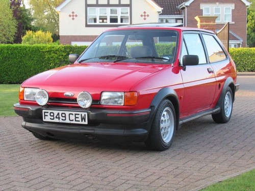 FORD FIESTA XR2 1.6 MK2 FULLY RESTORED 1989 F REG RED | eBay UK