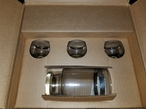 Princess house #407 cocktail Martini Bar set original box | eBay