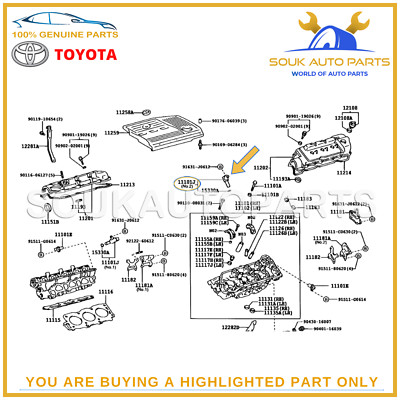 15330-20011 Genuine Toyota CAM TIMING OIL CONTROL VALVE ASSY, RH ...