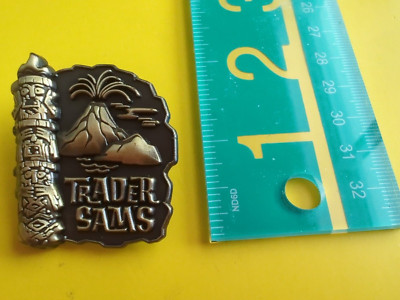 Disney Pin - Trader Sam's - Tiki with Volcano - Artist Proof Pin | eBay