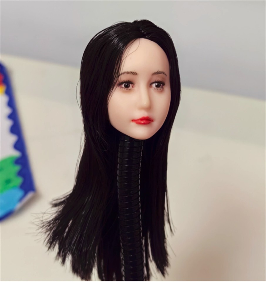 Expression 1 /6 Scale plump Cute Girl Female Head Sculpt F12" TBL PH ...