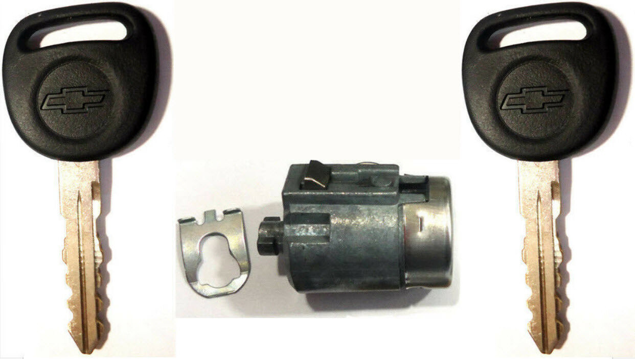 GM OEM Door Key Lock Cylinder - W/2 CHEVY KEYS - 702673 + 598007 | eBay