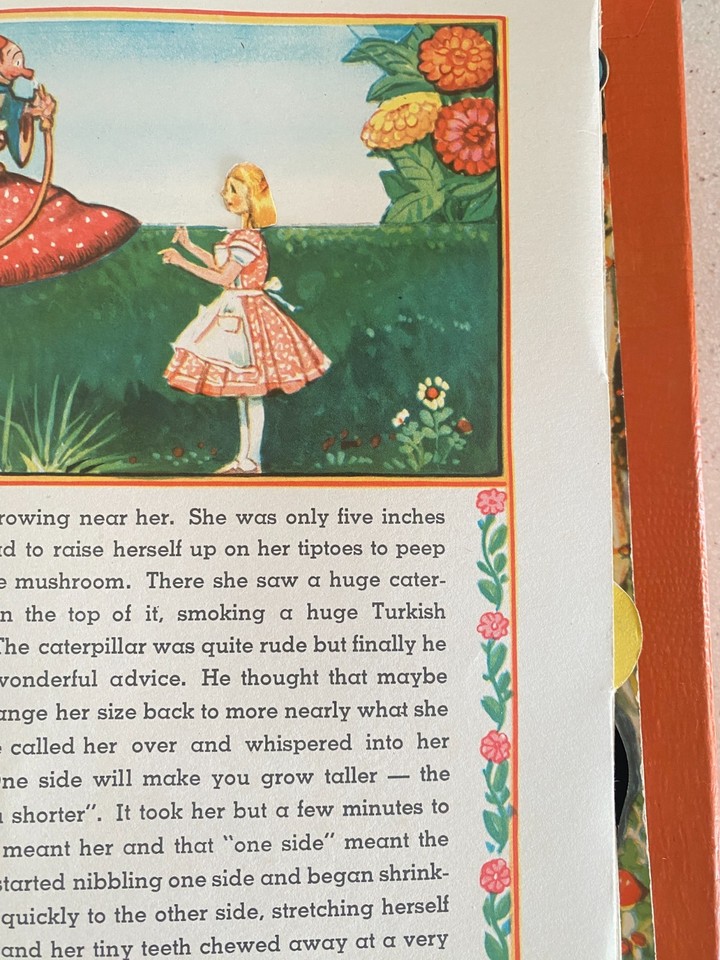 Tony Sarg's Treasure Book 1942 1st Edition Vintage Alice In Wonderland ...