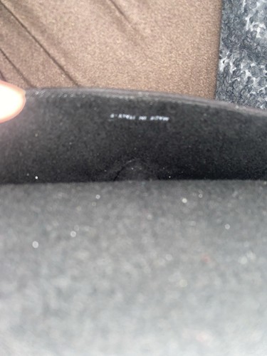 Authentic CHANEL Quilted CC logo Checkbook Wallet Black W/BOX HTF RARE ...