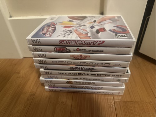 Lot of 10 Nintendo Wii Video Games | eBay