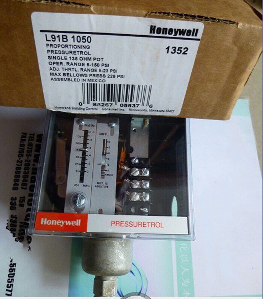 1PC New Honeywell L91B1050 Pressuretrol Controller Expedited Shipping ...