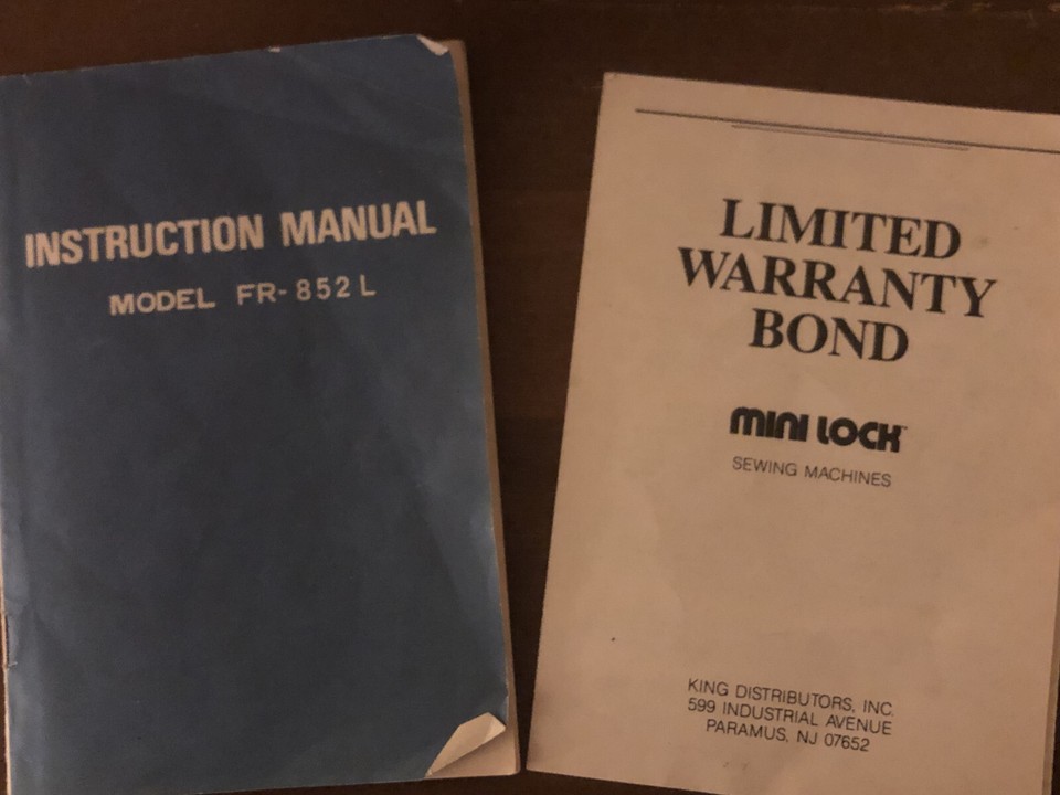 Mini Lock Serger FR-852L Heavy Duty Excellent Work Horse for Sewing | eBay