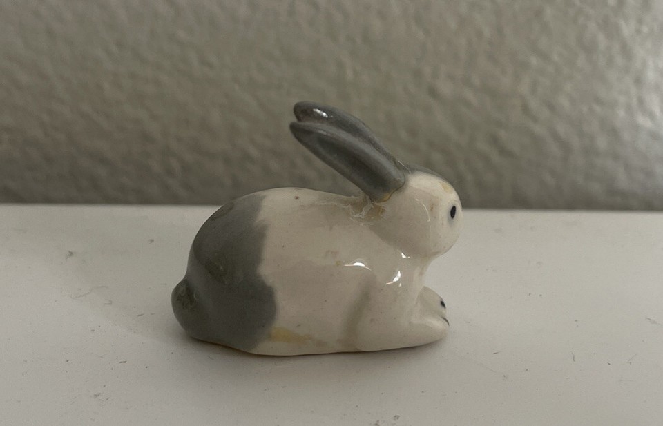 RARE 1930s VINTAGE WADE ENGLAND BUNNY RABBIT FIGURINE | eBay