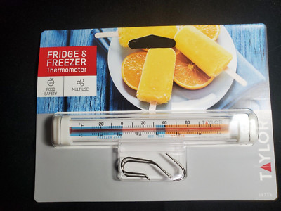 Taylor Classic Freezer Refrigerator Tube Thermometer 5977N | eBay