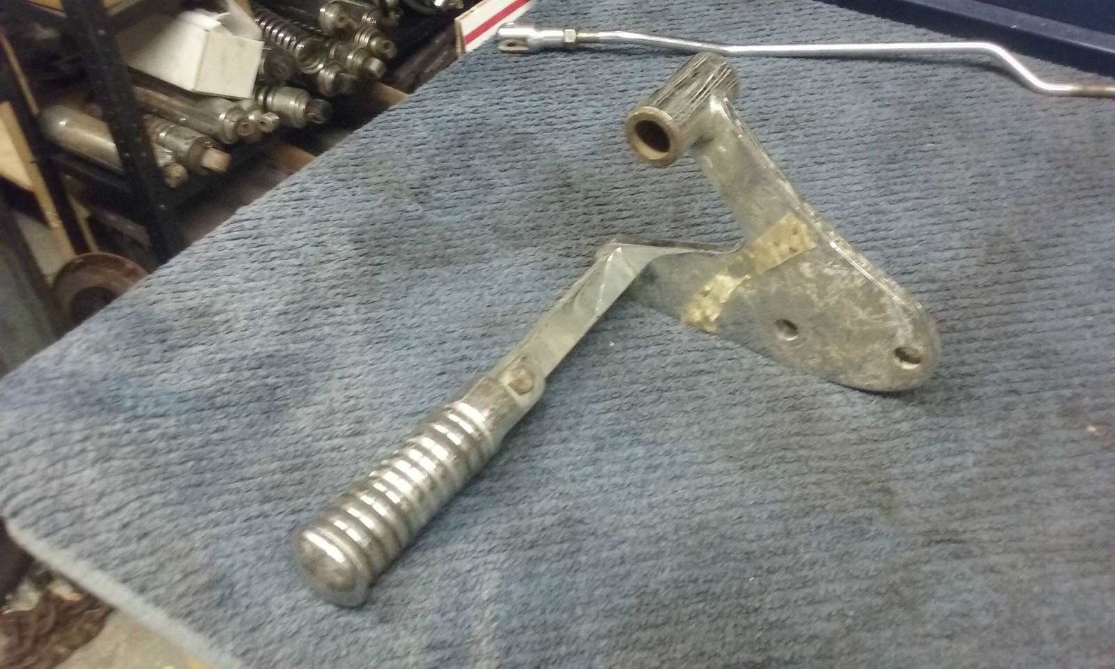 HARLEY PANHEAD SHOVELHEAD CUSTOM FORWARD CONTROL BRACKET FOR CUSTOM USE ...