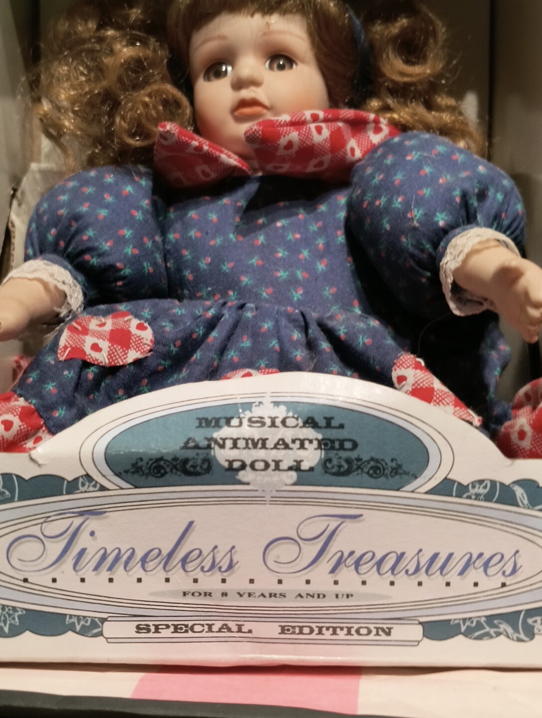 Timeless Treasures Special Edition,Musical Animated Porcelain Doll ...