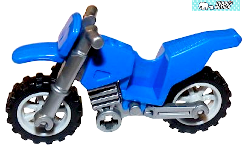 Lego Motorcycle Dirt Bike Scooter Minifigure Sport Ninja Police Bicycle ...