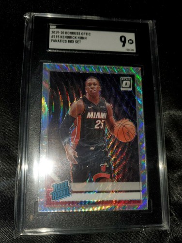 2019-20 Donruss Optic Kendrick Nunn Fanatics Rated Rc #193 Sgc 9 =psa 9 ...