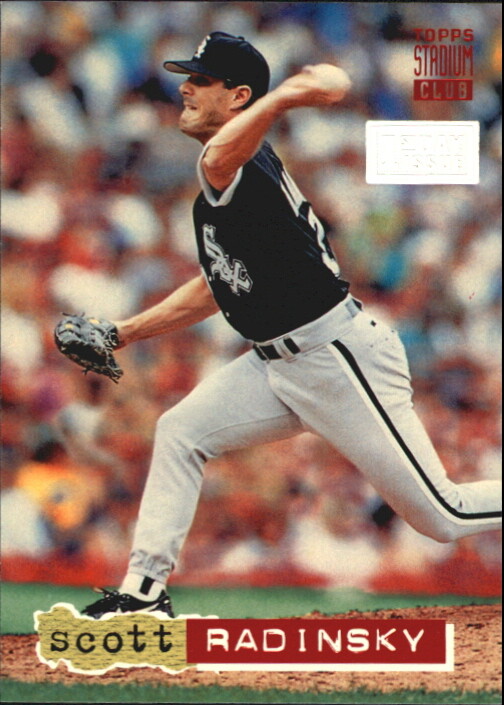 1994 Stadium Club First Day Issue #434 Scott Radinsky Chicago White Sox ...