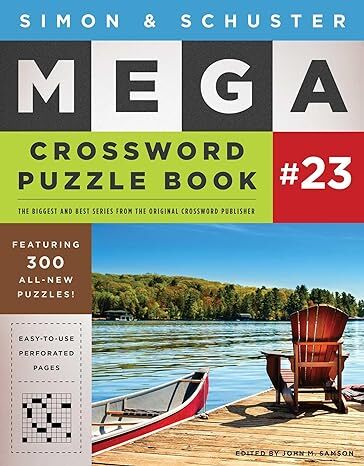Simon & Schuster Mega Crossword Puzzle Book #23 (S&S Mega Crossword ...