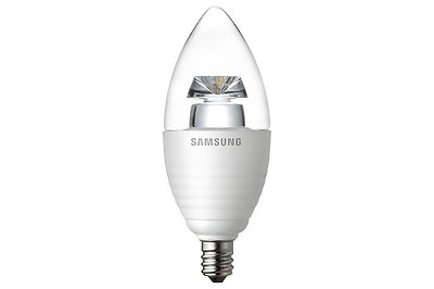 LOT OF 12 SAMSUNG LED Candle Dimmable Bulb Candelabra SI-A8W051180US ...