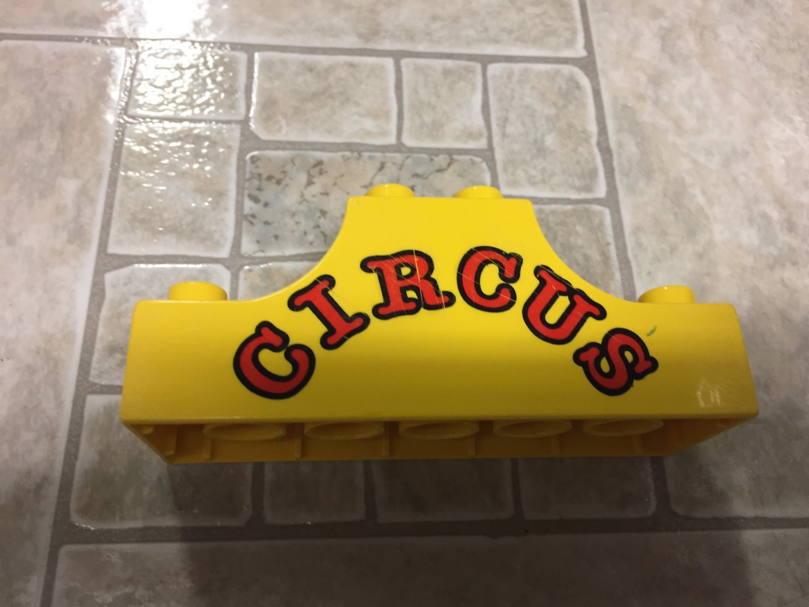 lego duplo 2X6X2 2X4X2 round printed circus windmill zoo pirate airport ...