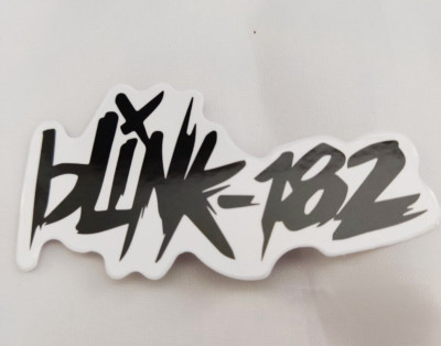 Blink-182 Waterproof Glossy Vinyl Sticker decal Logo 2.75"x1.25" | eBay