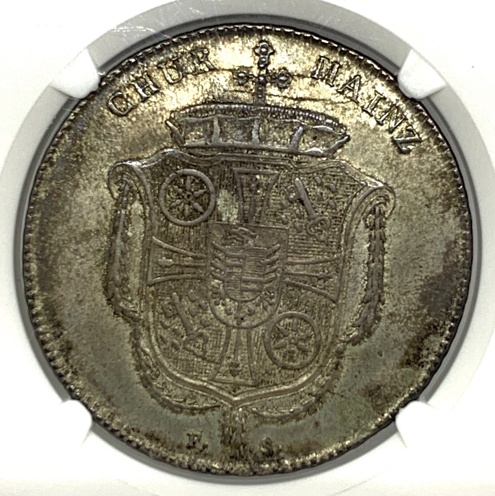 German States Mainz 1794 Taler Coin Thaler NGC MS 62 VZ/F.STG UNC ...