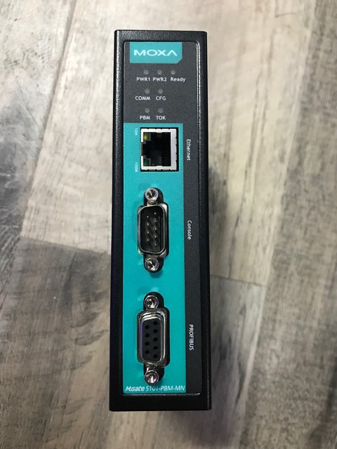 Moxa MGATE 5101-pbm-mn Profibus Master to Modbus TCP Gateway for sale ...
