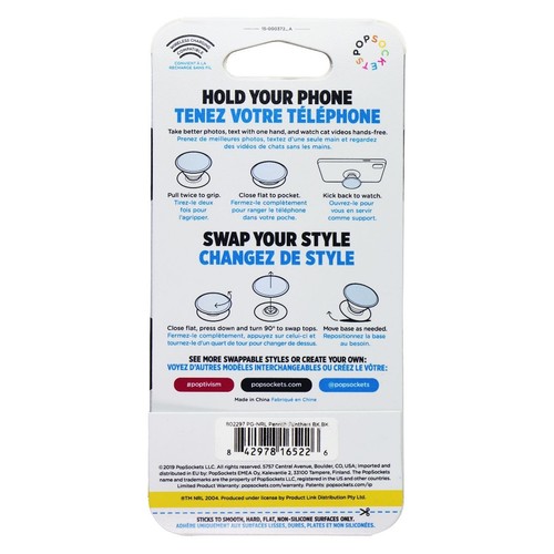 PopSockets PopGrip Expanding Stand Grip w/Swappable Top - NRL Penrith ...