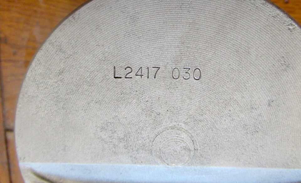 1967 - 1969 350 SBC CAMARO CHEVELLE NOVA L2417 .030 OVER TRW FORGED ...