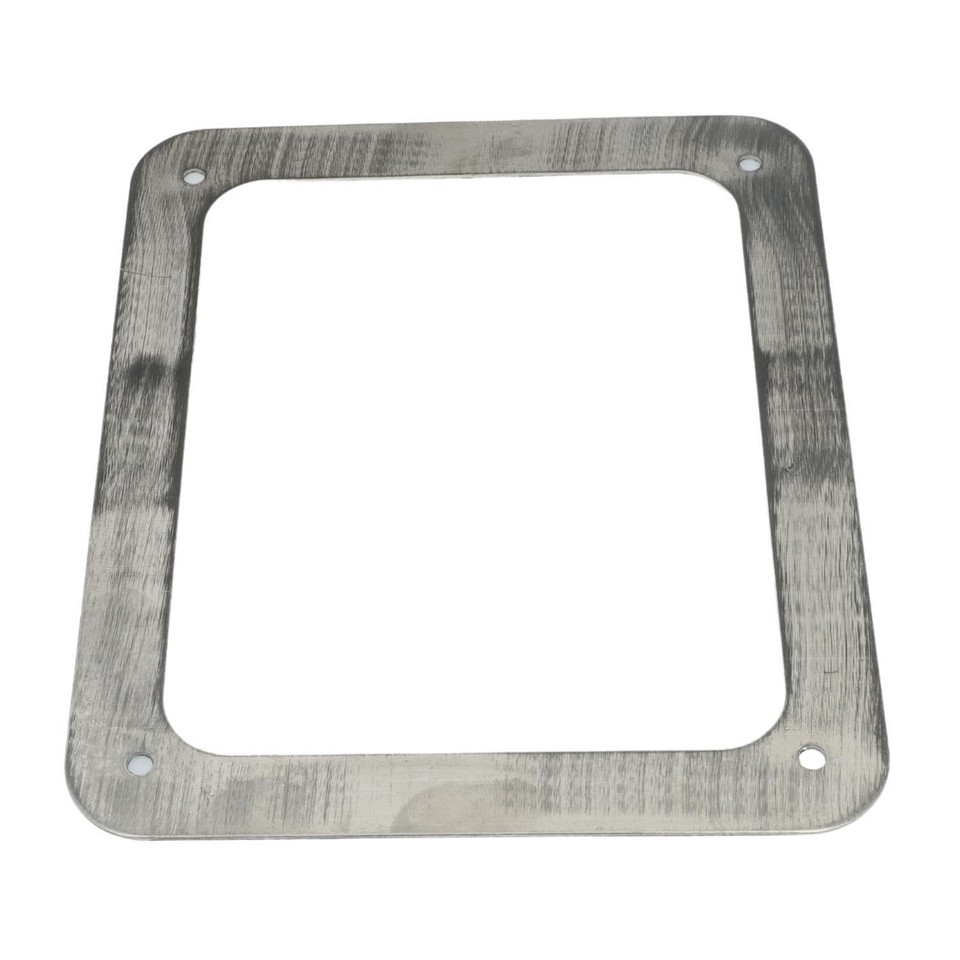 Rubber Universal Shifter Boot Kit with Chrome Plate 5-5/8" x 6-3/4" for ...