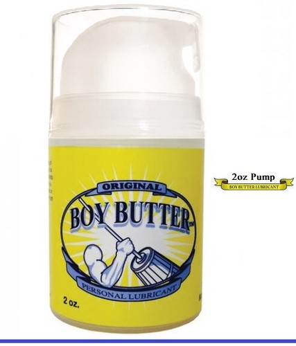 Boy Butter Lube Original Sex Lubricant for Men Oil Based Coconut HYBRID ...