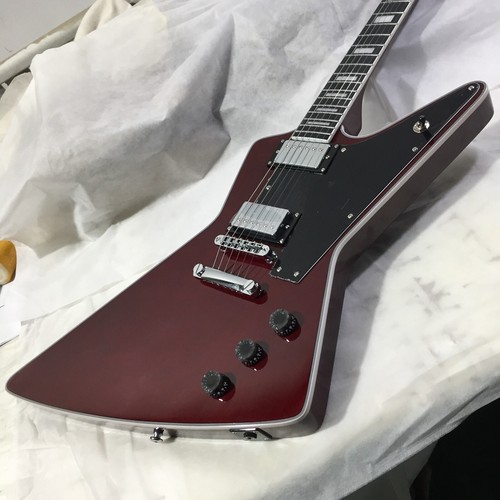 Wine Red Explorer Electric Guitar Mahogany Body&Neck HPL Fretboard HH ...
