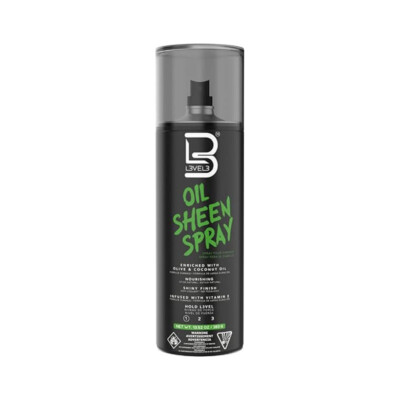 Spray Huile L3V3L3 Oil Sheen Spray Infused Avec Vitamine E 383g | eBay