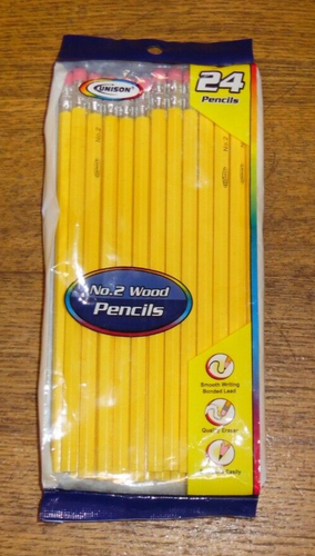 Pack of 24 Unison No. 2 Wood Pencils | eBay