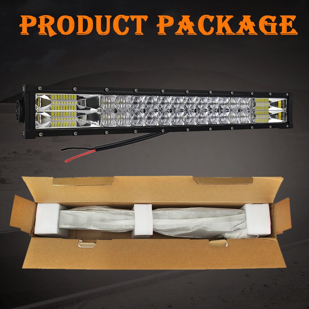 9D 52inch 900W LED Light Bar Flood Spot Combo For LAND ROVER DEFENDER ...