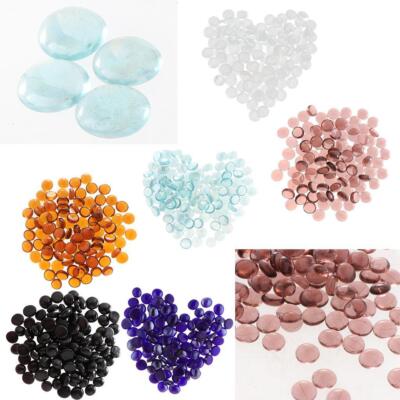100 pcs Glass Marble Beads Vase Fillers Decor Mixed Color | eBay Australia