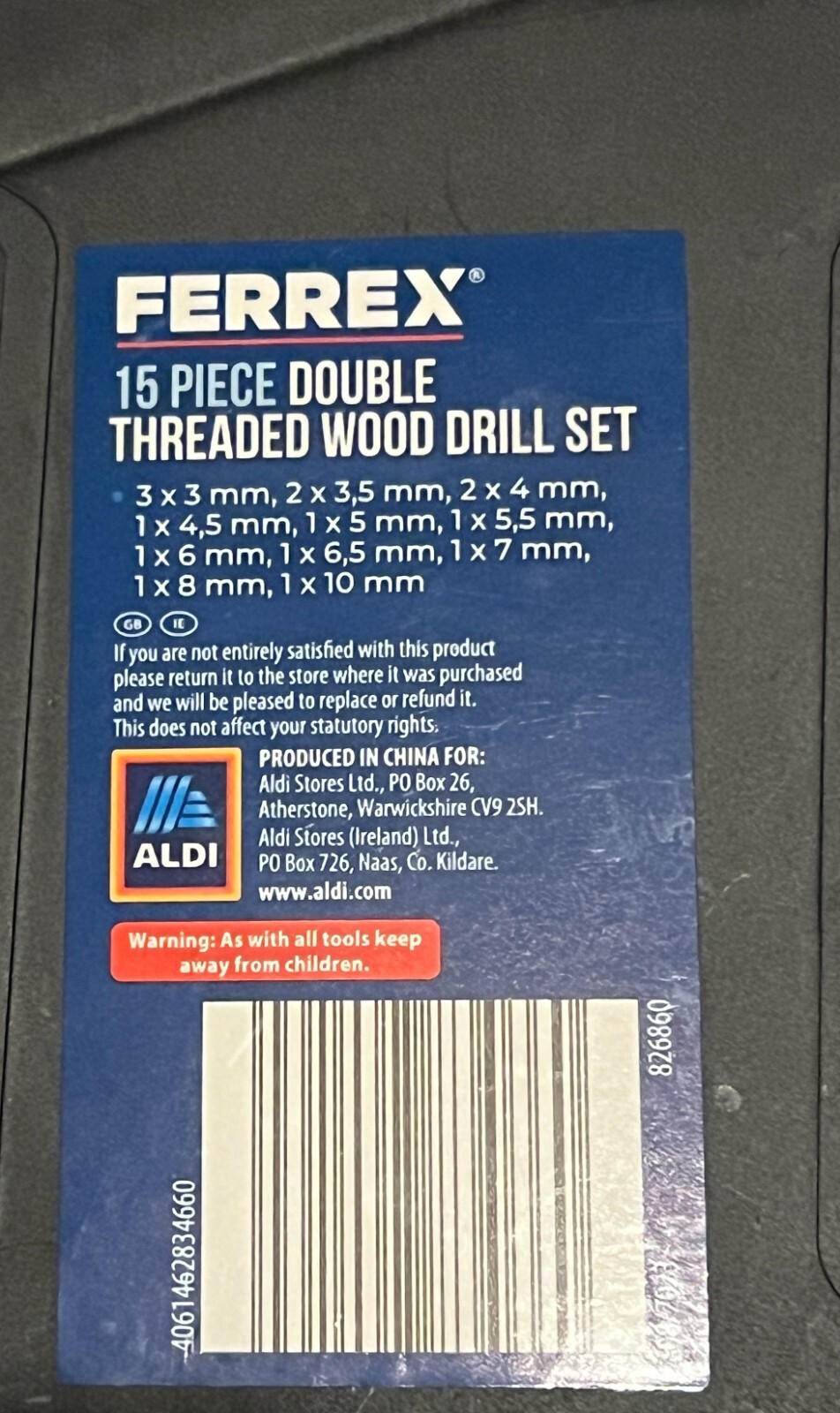 Ferrex /Equip Variety Drill and Screw Driver Sets (BRAND NEW) in Heavy ...