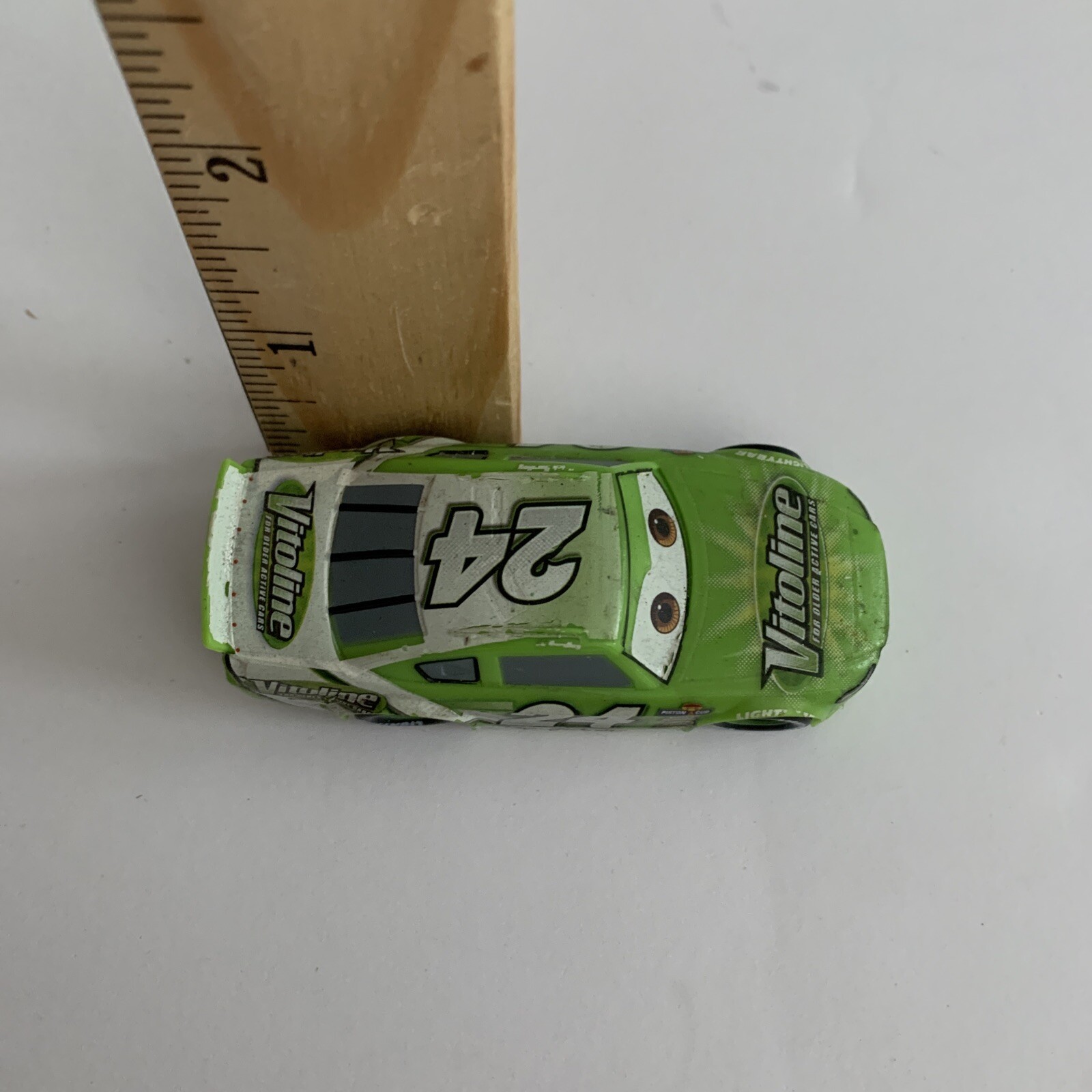 Disney Pixar Cars Brick Yardley Vitoline #24 Piston Cup Racers Plastic ...